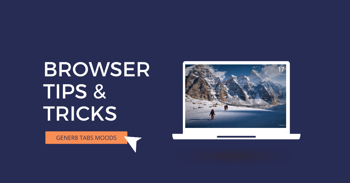 Browser tips & tricks: How to change your Gener8 Tabs Moods - Gener8
