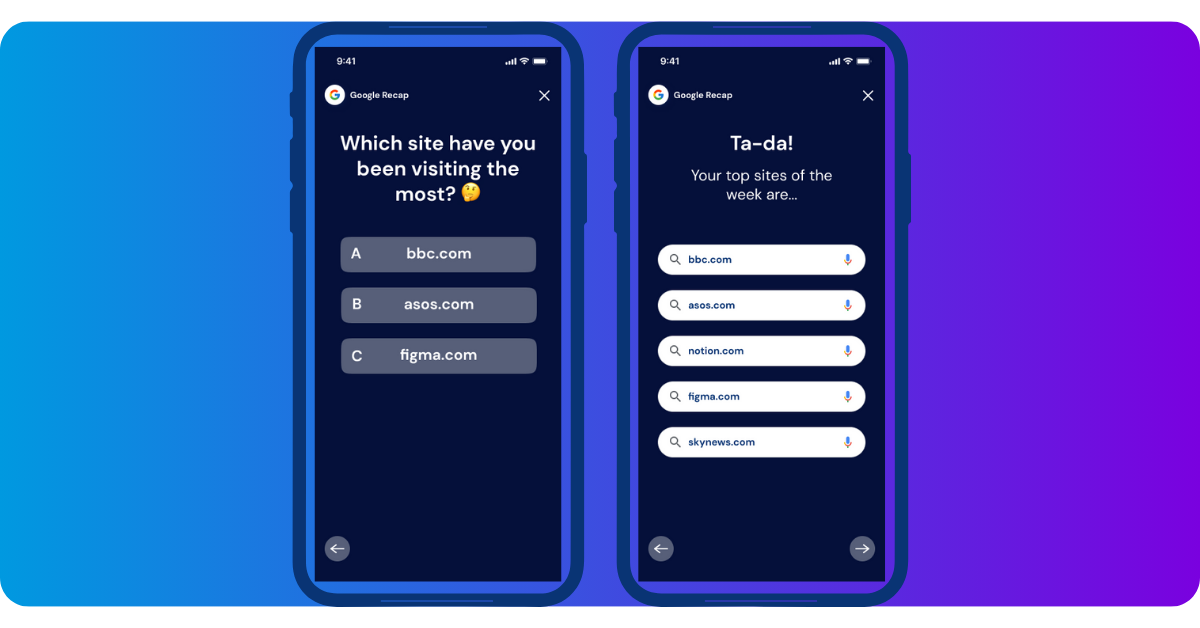 See your online habits in a fun way! 🔎 - Gener8